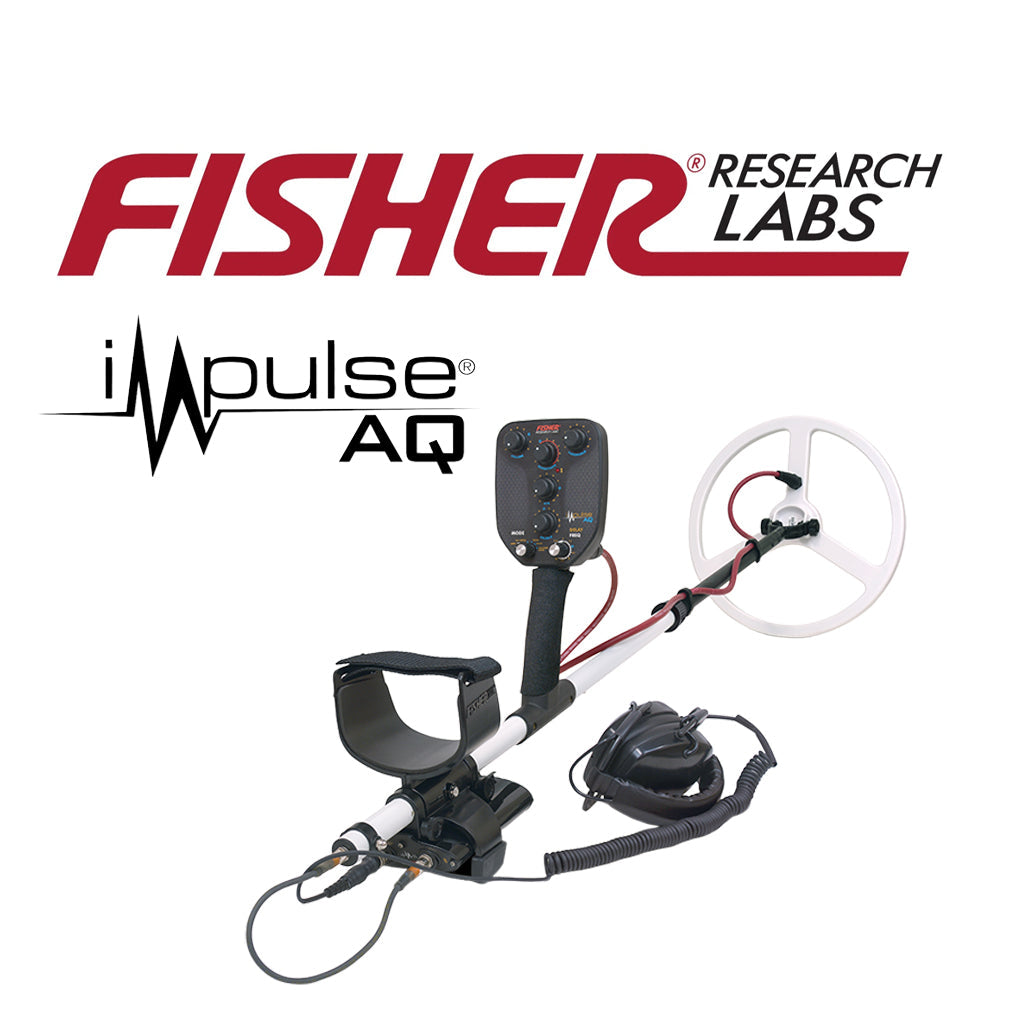 Fisher Impulse AQ Metal Detector | Pulse Induction Beach & Saltwater ...