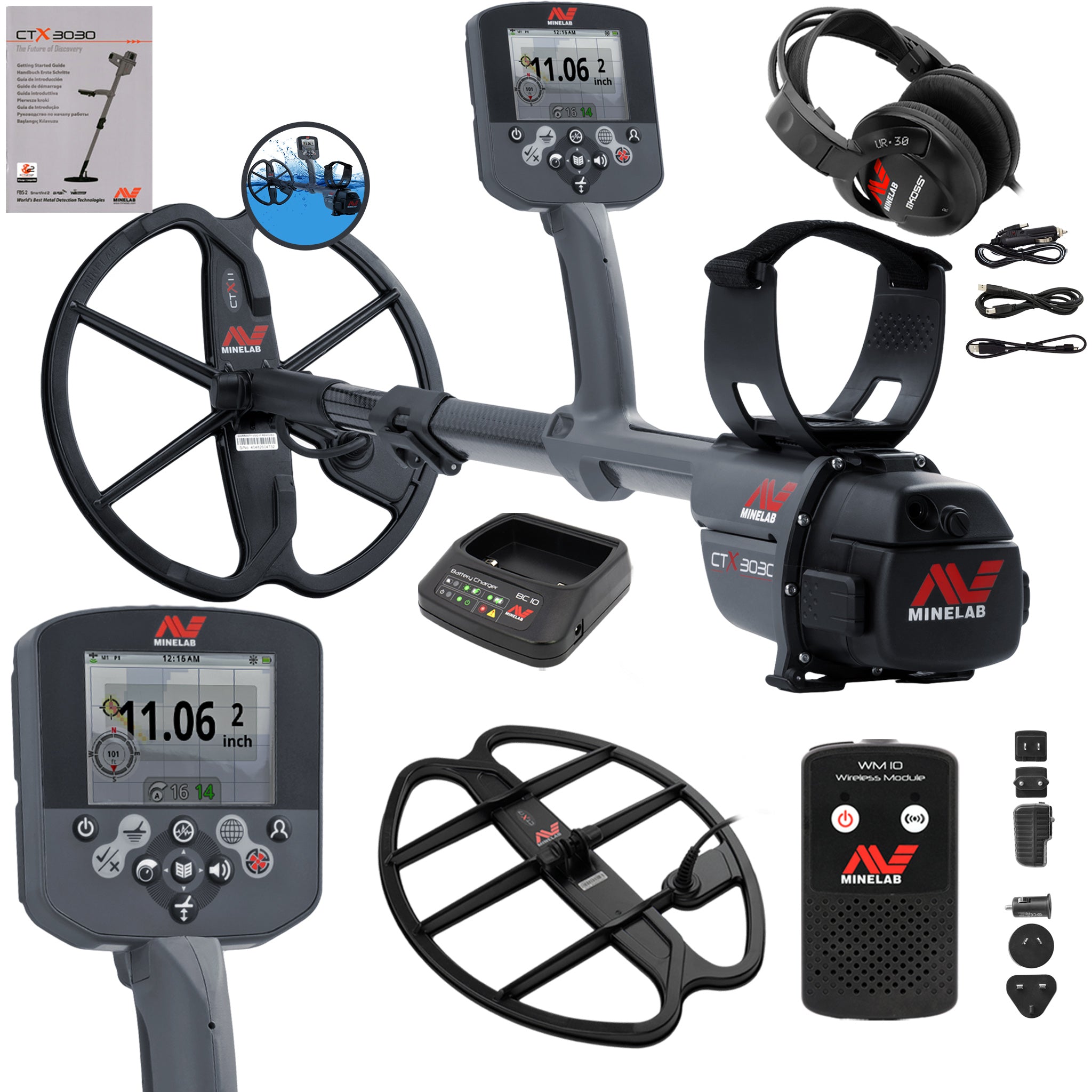 Minelab CTX 3030 Metal Detector and CTX 17" Coil – Serious Detecting