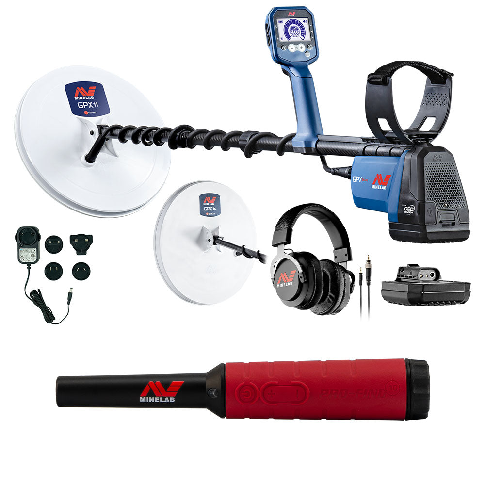 Minelab GPX 6000 Metal Detector with Pro-Find 40 Pinpointer– Serious ...