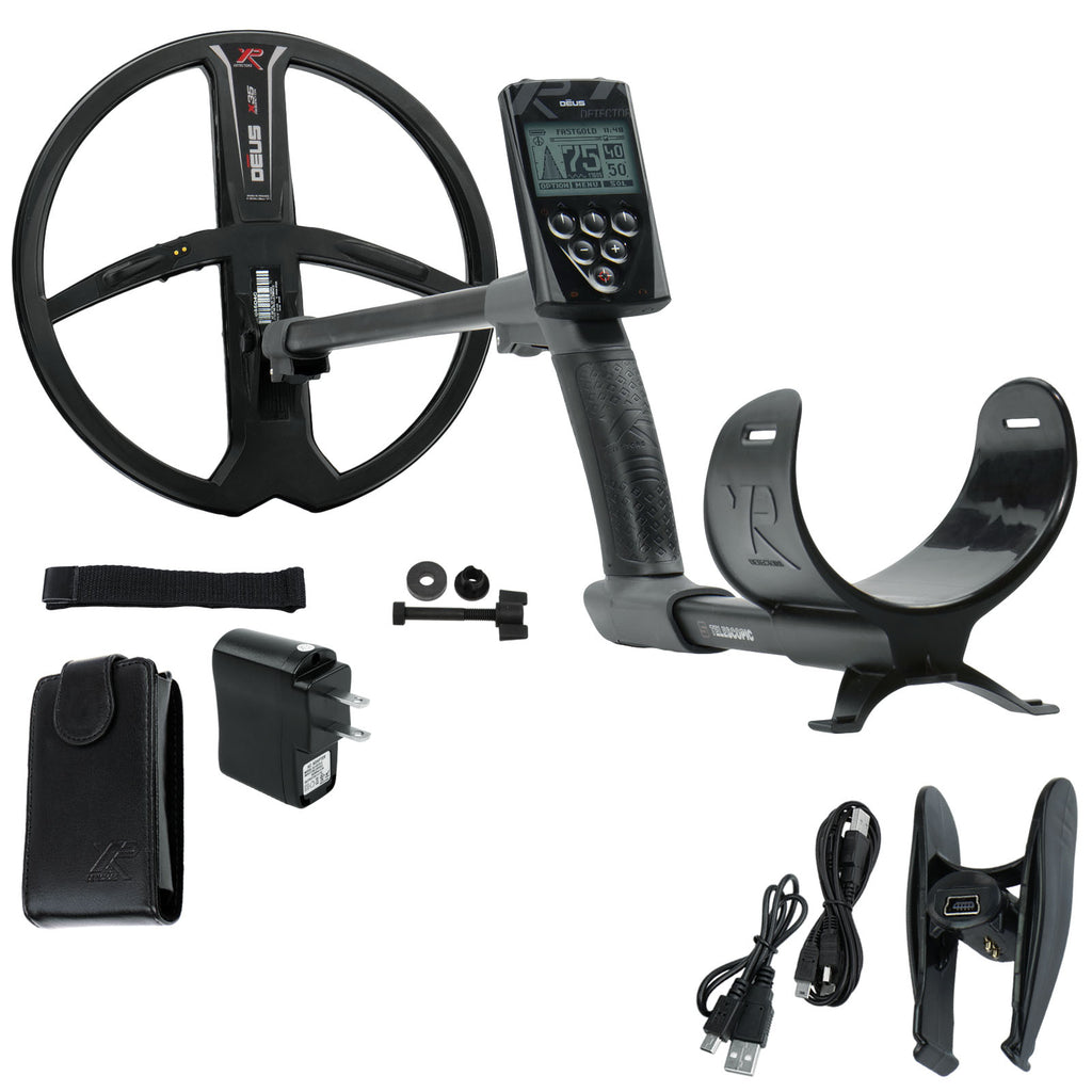 XP Deus Metal Detector with Remote and 11” X35 Search Coil (Open Box ...