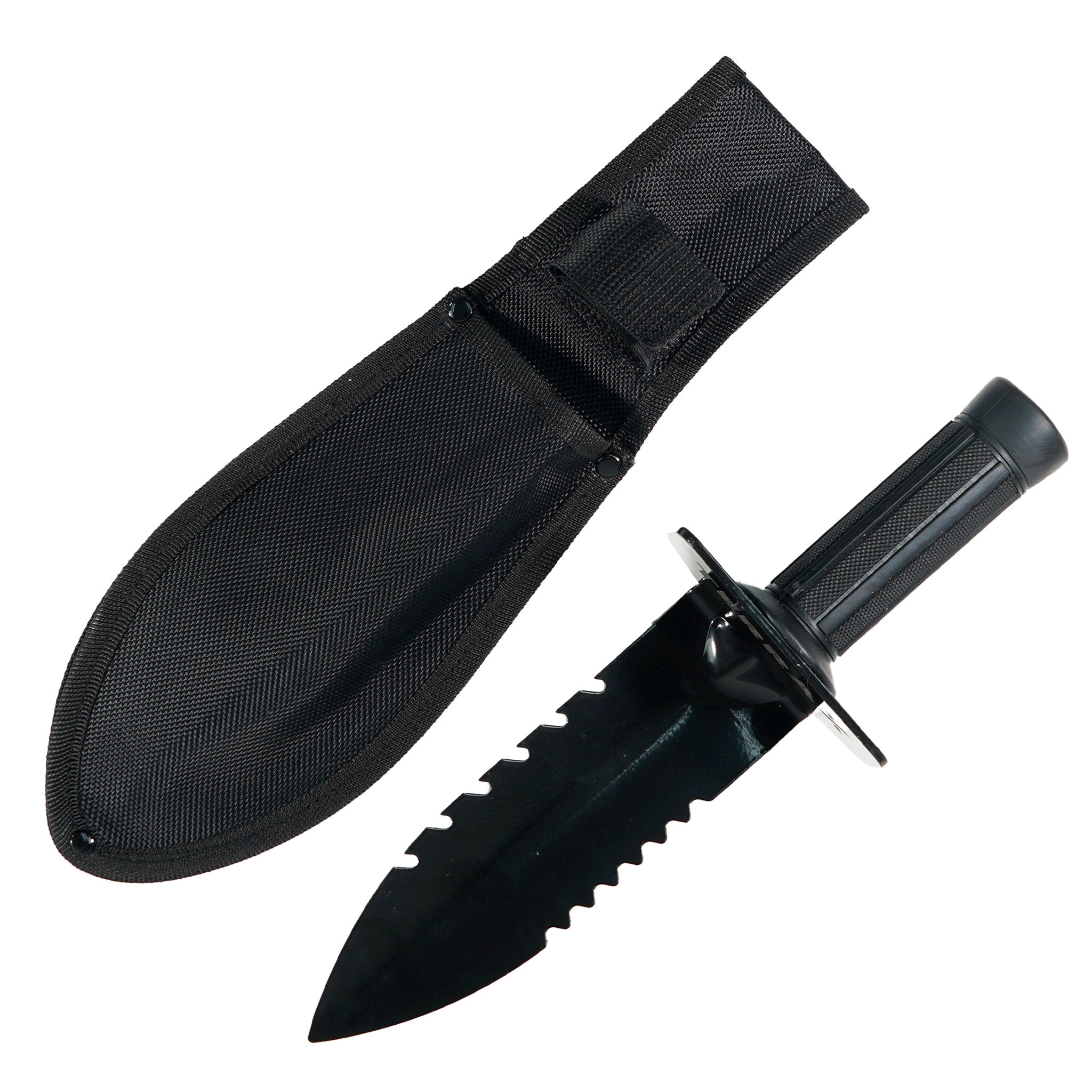 TerraX Heavy Duty Hand Digger - Shovel with Belt Sheath Ideal for Land ...