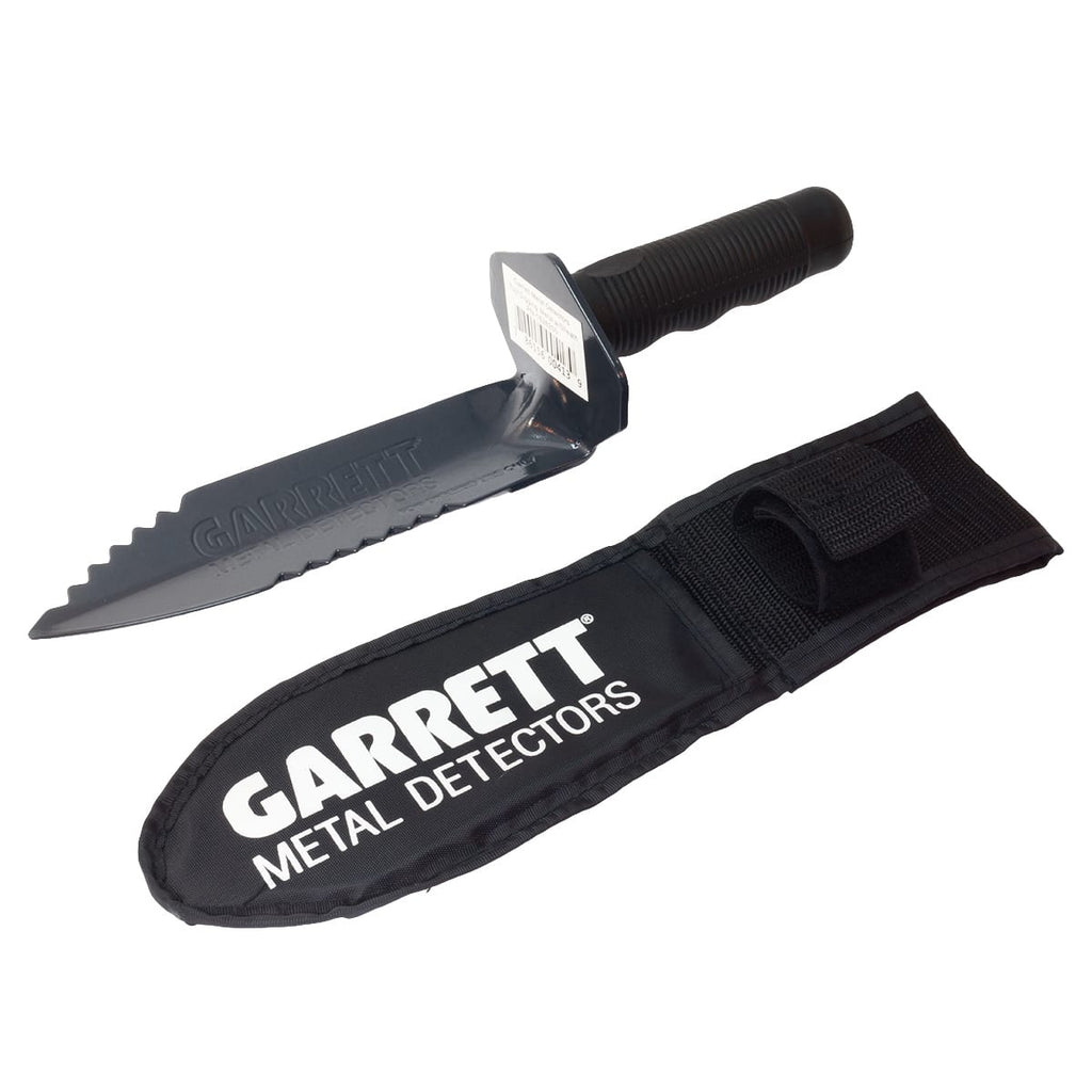 Garrett Edge Metal Detector Digger w/ Sheath and Camo Finds Pouch Comb ...