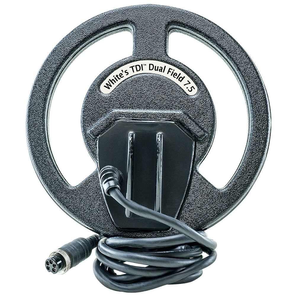 Whites 7.5" Dual Field Search Coil for TDI & TDI Pro Metal Detectors ...