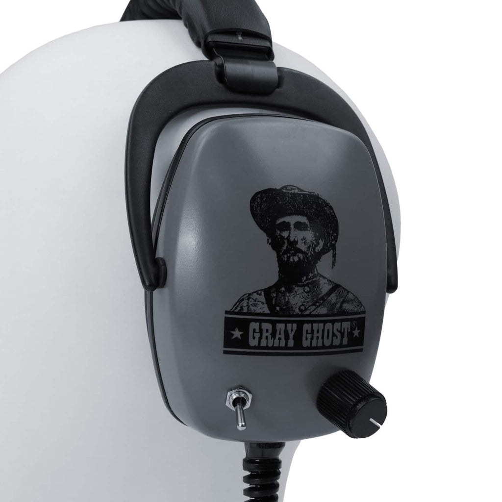 DetectorPro Rattler Headphones with 1/4" Angle Plug for Metal Detector ...
