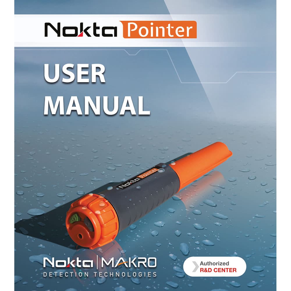 Nokta Pointer Manual Digital– Serious Detecting